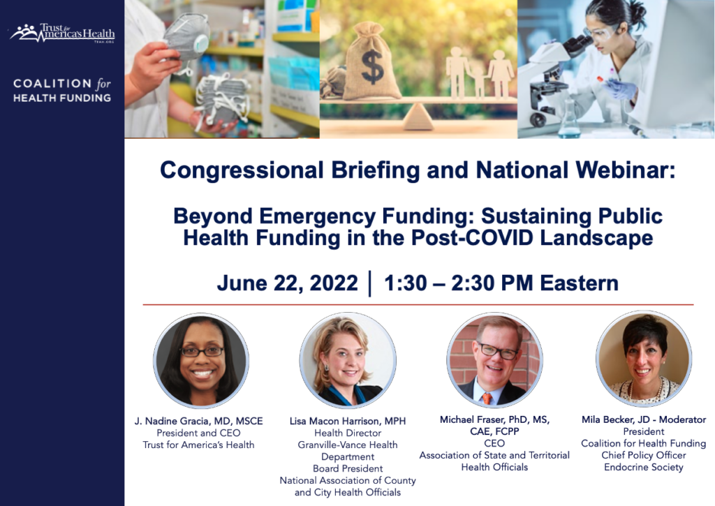 Webinars/Briefings - TFAH