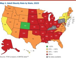 State of Obesity 2024: Better Policies for a Healthier America - TFAH
